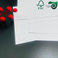 China FSC  170gsm 190gsm C1S Ivory SBS Paper Board High Whiteness Ideal For Garment Hangtags for sale