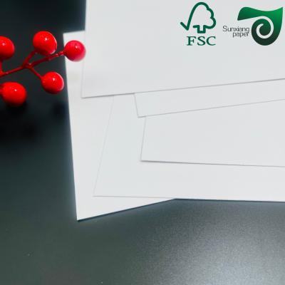 China FSC  170gsm 190gsm C1S Ivory SBS Paper Board High Whiteness Ideal For Garment Hangtags for sale