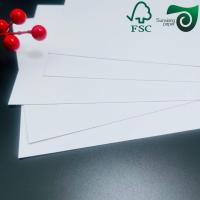 China FSC Certified High Stiffness 190gsm 250gsm C1S White Clay Coated SBS Folding Box Board for sale