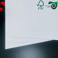China FSC Certified High Stiffness 190gsm 250gsm C1S White Clay Coated SBS Folding Box Board for sale