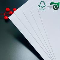 China FSC Double Side Coated White Cardboard  1.5mm 2.0mm  Folding Type For Gift Boxes for sale