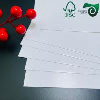 China FSC White Coated Double Sided Chipboard GC1 For Packaging And Card Applications for sale
