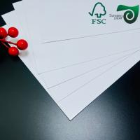 China FSC White Coated Double Sided Chipboard GC1 For Packaging And Card Applications for sale
