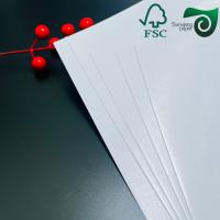China 0.2mm 0.13mm Laser Printing Coated Synthetic Paper Non Tearable A4 Size Cardboard for sale