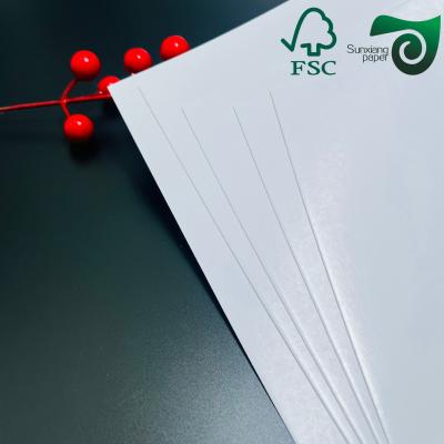 China 0.2mm 0.13mm Laser Printing Coated Synthetic Paper Non Tearable A4 Size Cardboard for sale