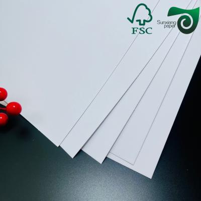 China FSC Double Side Coated White Cardboard  1.5mm 2.0mm  Folding Type For Gift Boxes for sale
