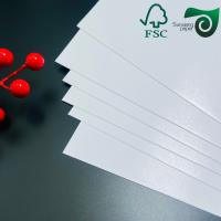 China FSC Double Side Coated White Cardboard  1.5mm 2.0mm  Folding Type For Gift Boxes for sale