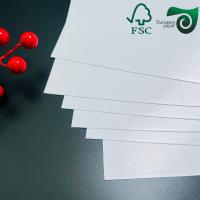 China FSC Certified C2S Gloss Art Card Stock 80lb High Whiteness Double Sided Coated Board for sale