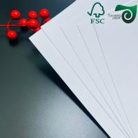 China FSC Customizable Shiny Double Sided C2S Coated Paper  20 26 Inches 18PT 24PT for sale