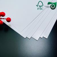 China FSC 14pt 16pt Two Side Coated Couche Paper Waterproof For Advertising Postcards for sale