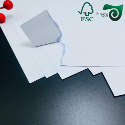 China FSC Blue Core Playing Card Stock 275GSM 300GSM  Glossy Surface For Printing for sale