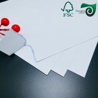China FSC Blue Core Playing Card Stock  290gsm 300gsm Double Glossy Cardstock For Printing for sale