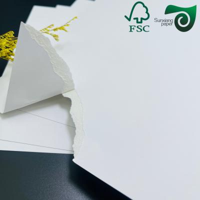 China FSC Certified 220gsm 270gsm C1S Gloss White Paperboard Ideal For Postcards Packaging for sale