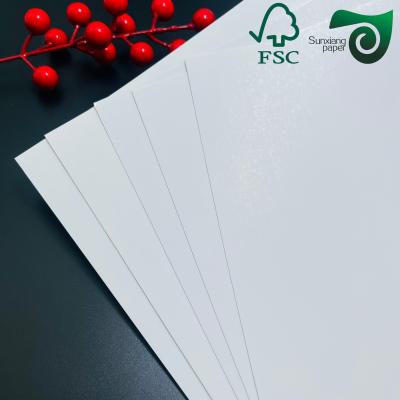 China FSC Certified High Stiffness SBS Board  C1S White Clay Coated Folding Box Board for sale