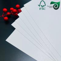 China FSC Certified High Stiffness SBS Board  C1S White Clay Coated Folding Box Board for sale