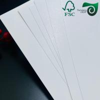 China FSC Certified High Stiffness SBS Board  C1S White Clay Coated Folding Box Board for sale