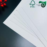 China FSC Certified 250gsm 300gsm Natural White FBB SBS Folding Box Board White Cardboard for sale