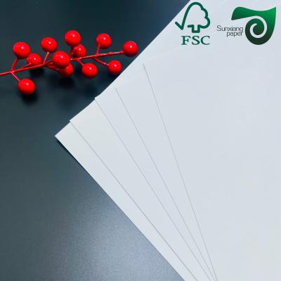 China FSC Food Grade Single Side Coated Bleached Cardboard 250gsm Premium Food Label  Packaging Solution for sale