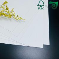China C1S Premium White Cardboard Sheets  Specialized For  Packets 250gsm 220gsm for sale