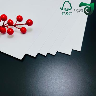 China C1S Premium White Cardboard Sheets  Specialized For  Packets 250gsm 220gsm for sale