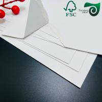 China FSC C1S Glossy Coated Paper  100gsm Superior Ink Absorption Smooth Finish for sale