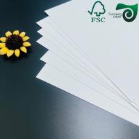 China FSC 215gsm 250gsm C1S Premium White Cardboard Sheets Specialized For Packets for sale