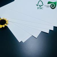 China FSC 215gsm 250gsm C1S Premium White Cardboard Sheets Specialized For Packets for sale