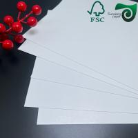 China FSC C1S Glossy Coated Paper  100gsm Smooth Board With Excellent Ink Absorption for sale