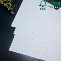 China FSC C1S Glossy Coated Paper  100gsm Smooth Board With Excellent Ink Absorption for sale