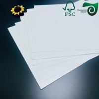 China FSC C1S Glossy Coated Paper  100gsm Smooth Board With Excellent Ink Absorption for sale