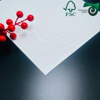 China FSC C1S Glossy Coated Paper  100gsm Smooth Board With Excellent Ink Absorption for sale