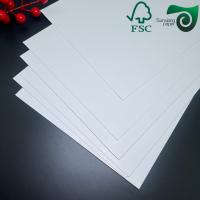 China FSC 120g C1S  Coated One Side Gloss Paper  68cm 110cm Roll Width for sale