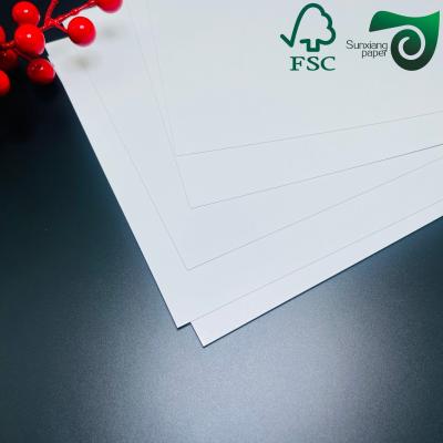 China FSC 170gsm 250gsm Glossy Coated Paper  315mm 455mm Laser Inkjet Ready For Magazine Printing for sale