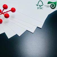 China FSC 215g 235g Food Safe Single Side Coated Food Board For Food Packaging for sale