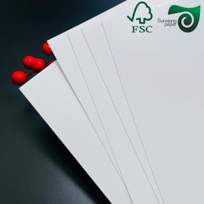 China 90gsm C1S Coated One Side Gloss Label Face Paper For Labelling Industry for sale