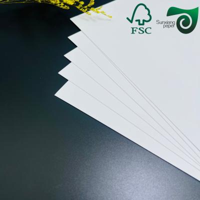 China FSC 325gsm 37”25'' Food Grade Freezer Paper Roll Bleached White Coated   Greaseproof for sale