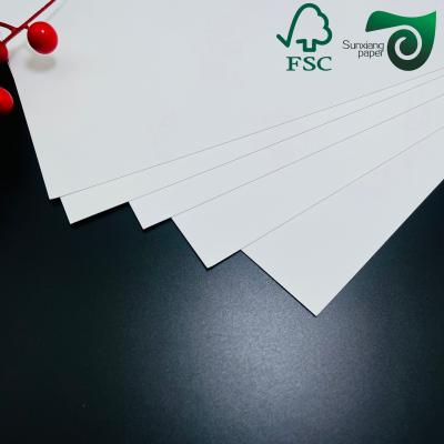 China FSC 170gsm 190gsm SBS Paper Board   C1S One Side White Coated 70cm 100cm For Packing Boxes for sale