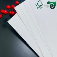 China FSC 210g 220g 230g Food Grade White Oilproof Paper  For Hamburgers   Oily Foods for sale