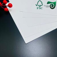 China FSC 215g 230g Food Grade C1S SBS Solid Paper Card   One Side Coated 30 40in for sale
