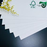 China 300gsm FSC Single Sided Coated CardBoard C1S High Fold Strength For Food Packaging for sale