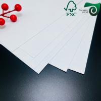 China FSC 290gsm 300gsm Blue Black Core C2S Double Glossy Poker Playing Paper for sale