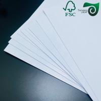 China FSC 270gsm 310gsm Blue Core Playing Card Paper Double Sided Glossy Coated Board for sale