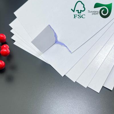 China FSC 280gsm 310gsm Purple Core C2S Double Glossy Poker Playing Paper for sale