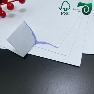 China FSC  Double Sided Coated Black Core Playing Card Board 280gsm 310gsm High Stiffness for sale