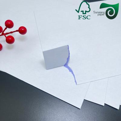 China 270gsm 330gsm C2S Double Sided Coated Black Blue Core Cardstock Premium Poker Card Paper for sale