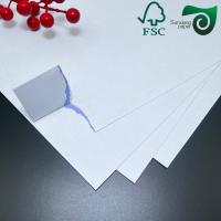 China FSC Blue Core Playing Card Stock  290gsm 300gsm Double Glossy Cardstock For Printing for sale