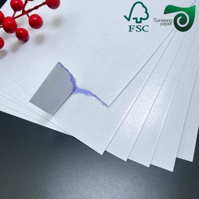 China FSC 300gsm 320gsm C2S Blue Black Core Paper 71cm 95cm For Playing Game Cards for sale