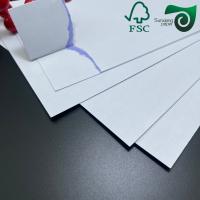 China 300gsm FSC C2S Double Glossy Art Paper Blue Black Core Premium Poker Card Paper for sale