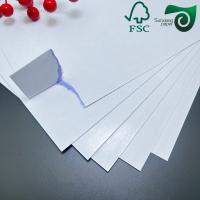 China FSC Certified 300gsm 320GSM High Strength Blue Core C2S Paper For Game Playing Cards for sale
