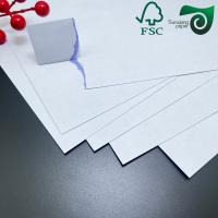 China FSC 280gsm 300gsm 310gsm Double Coated Paper  Blue Black Core For Anti Counterfeiting for sale